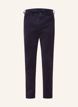Grasegger Trachtenhose Turin Slim Fit Aus Cord blau