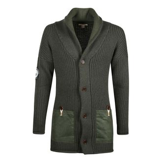 Amundsen & Scott Homme, Pulls, Vert, Taille: M Heroes Cardigan