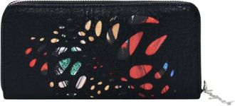 Desigual Notus Print Fiona Wallet - Femme - Accessoires - Noir - Taille: ONE Size