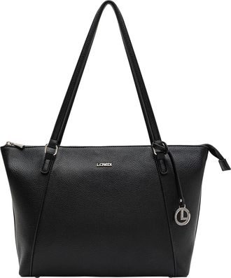L.Credi Damen Michaela Handbag, Schwarz