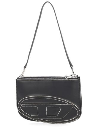 Diesel Womens 1dr Twin Shoulder Bag Black Polyurethane