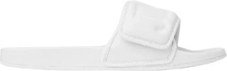 Jimmy Choo London Homme, Chaussures, Blanc, Taille: 43 EU Fitz Flip-Flops With Logo