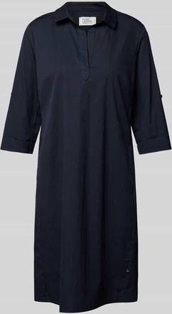 robe l&eacute;g&egrave;re Knielanges Kleid mit 1/2-Arm