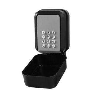 FOMIYES Wandmontierter Schl&uuml;sseltresor mit Zahlencode und Fernzugriff Kompakte Schl&uuml;sselbox f&uuml;r Au&szlig;en Metallgeh&auml;use Passwortschutz f&uuml;r Haus und B&uuml;ro