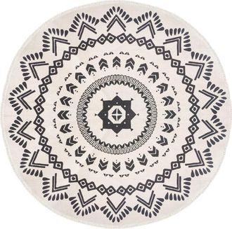 Atmosphera Nomade Runder Teppich D. 120 cm