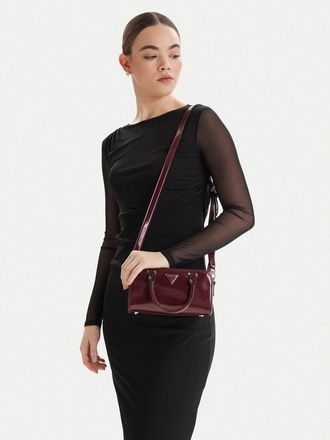 Guess Handtasche Guess Arnela Mini HWNY94 96740 Dunkelrot