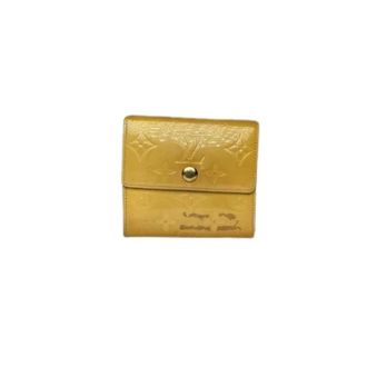 Louis Vuitton Portefeuille en cuir Pre-owned - Femme - Pre-owned - Jaune - Taille: ONE Size
