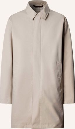 Hackett Stehkragenmantel Sloane Mac beige