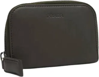 Prada unisex, Pre-owned, Brun, Taille: ONE Size Porte-cl&eacute;s en cuir Pre-owned