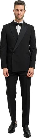 Mulish Homme, Costumes, Noir, Taille: 3XL Monet Double Breasted Suit