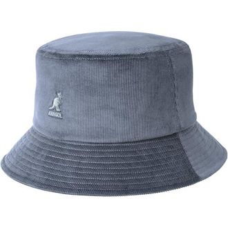 Kangol Cord Bucket Casquette, Bleu Jeans, XL Hommes
