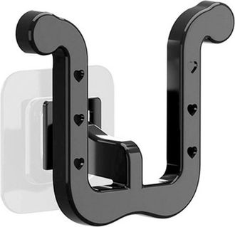 Generic Multifunktionaler Kleiderbügel für Badezimmer, Eingangsbereich und Wohnzimmertür. Platzsparender Schuh Schuh-Organizer zur Wandmontage - Selbstklebend