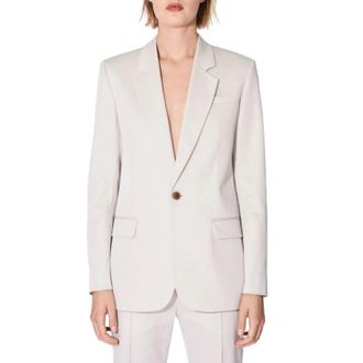 Barbara Bui Alpaka-Kost&uuml;mjacke - - Jackets - Damen - Beige - M