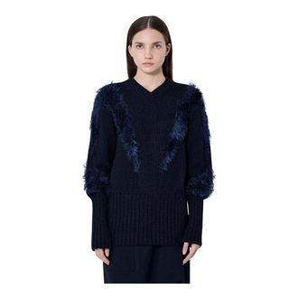 Kiko Kostadinov Macaw Pullover - - Knitwear - Damen - Blau - S