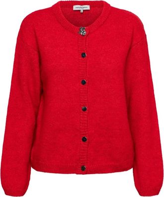 &Co Woman Cardigan - - Knitwear - Damen - Rot - L
