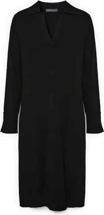 Elena Miro Femme, Robes, Noir, Taille: 42 FR Robe en fil de viscose