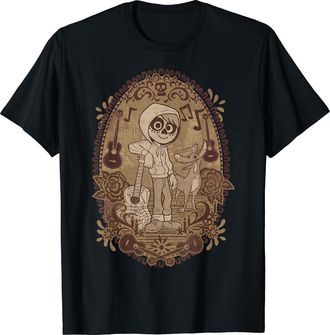 Disney Pixar Coco Miguel Sepia Tone Portrait T-Shirt