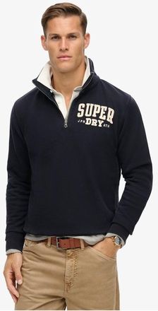 Superdry Pull &agrave; demi-zip Vintage Athletic