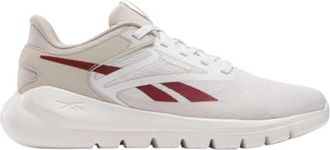 Reebok Baskets Split Flex pour Femme, Gris Luxe, Pierre de Lune, Rouge r&eacute;tro, 39 EU, Luxe Grey Moonstone Retro Red, 39 EU