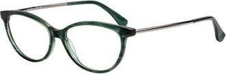Max Mara Femme, Accessoires, Vert, Taille: 52 MM Monture optique