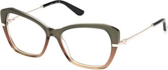 Guess Femme, Accessoires, Vert, Taille: 54 MM Monture optique