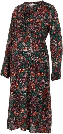 Mama Licious Damen Mlimogen Lia L/S Wo Uk Dress 2f A. Kleid, Trekking Green, XS EU