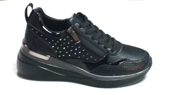 Lumberjack Lumberjack Damen Kendal Oxford-Schuh, Schwarz, 39 EU