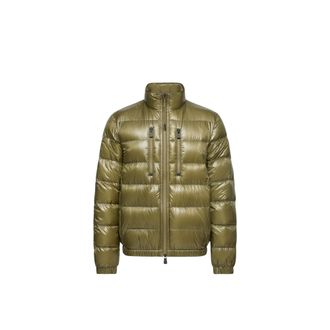 Moncler Moncler Orres Packable Short Down Jacket, Men, Green, Size: 0
