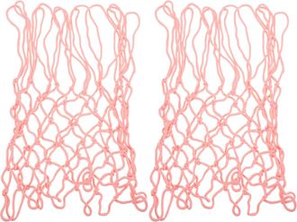 BESTONZON Alipis 2er-Pack leuchtende Basketballnetze: Outdoor-Basketballnetze zum Leuchten - geeignet f&uuml;r Standard-Outdoor-K&ouml;rbe - Sportzubeh&ouml;r, Geschenkidee, P