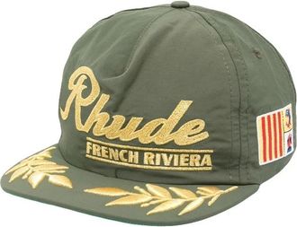 Rhude Homme, Accessoires, Vert, Taille: ONE Size Rhss26Ha01213 6221 Cap
