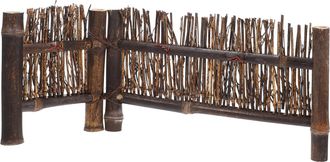 Yarnow Miniatur-gartenzaun Aus Mini-Zaun Für Puppenhaus Und Landschaft Mini-lattenzaun Als Bonsai-Dekoration