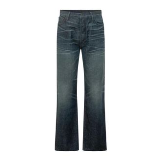 Tom Ford Stonewashed Boyfriend-Jeans mit niedriger Taille - - Jeans - Herren - Blau - W31