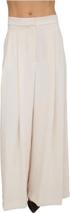 iBlues Femme, Pantalons, Blanc, Taille: 36 FR Pantalone lungo
