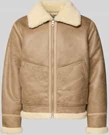 Jack & Jones Jacke in Leder-Optik Modell LIVERPOOL AVIATOR