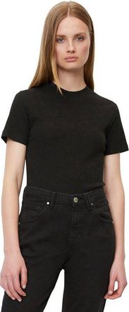 Marc O'Polo Denim T-Shirt aus elastischem Bio-Baumwolle-Mix