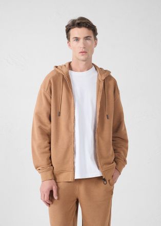 Jott Veste zipp&eacute;e Sucre roux Roy - Taille S