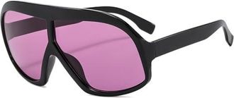 Generic Lunettes De Soleil &Agrave; Monture Large For Hommes, For La Conduite, Les Vacances, Le Plein Air, Sport, For Femmes(Purple)