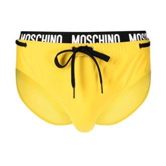 Moschino Gelbes Schwimmen 2024 Stilvolle Option - - Swimwear - Herren - Gelb - M