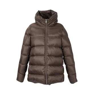 Sergio Moretti Venus Puffer Jacket - - Jackets - Damen - Braun - M