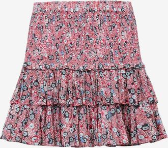 Isabel Marant Jupe Naomi - Femme - Framboise-noir - Taille 34 - Marant &Eacute;toile