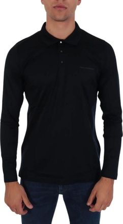 Karl Lagerfeld Homme, Tops, Bleu, Taille: S Polo Pressbutton Logo