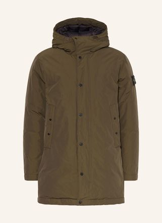 Stone Island Daunenparka braun