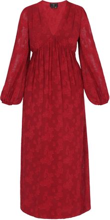 Faina Kleid Frauen Burgund