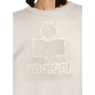 Isabel Marant Sweat-shirt mobyli en coton molletonn&eacute;