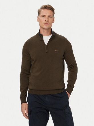 Aeronautica Aeronautica Militare Pullover 262MA1670UL00506 Braun Regular Fit