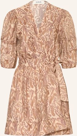 BA&SH Ba&Sh Wickelkleid Teodora Mit 3/4-Arm braun