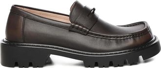 Loewe 40mm Sierra lug-sole loafers - Marron