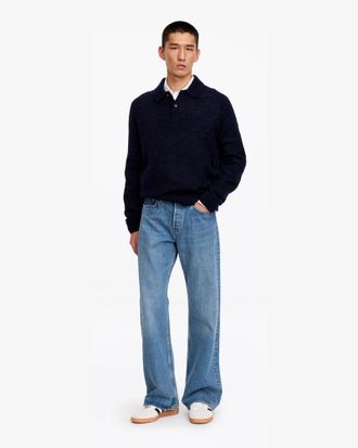 Arket CANYON Bootcut Jeans -Blau