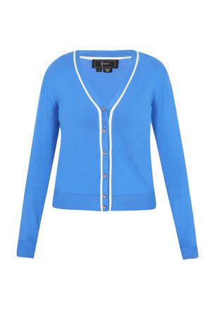 Faina Strickjacke Frauen Blau