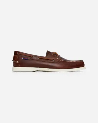 Arket Gewachster Bootsschuh Portland Von Sebago -Rot